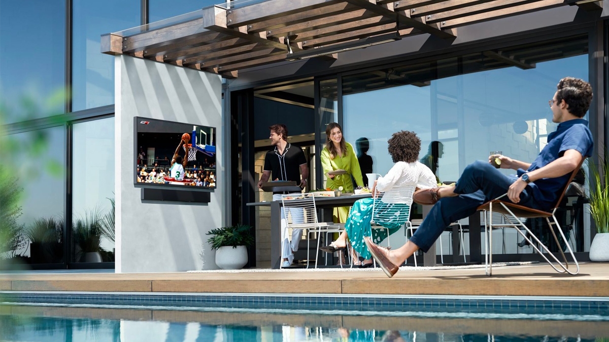 Samsung The Terrace Takes the Home Entertainment Outdoors